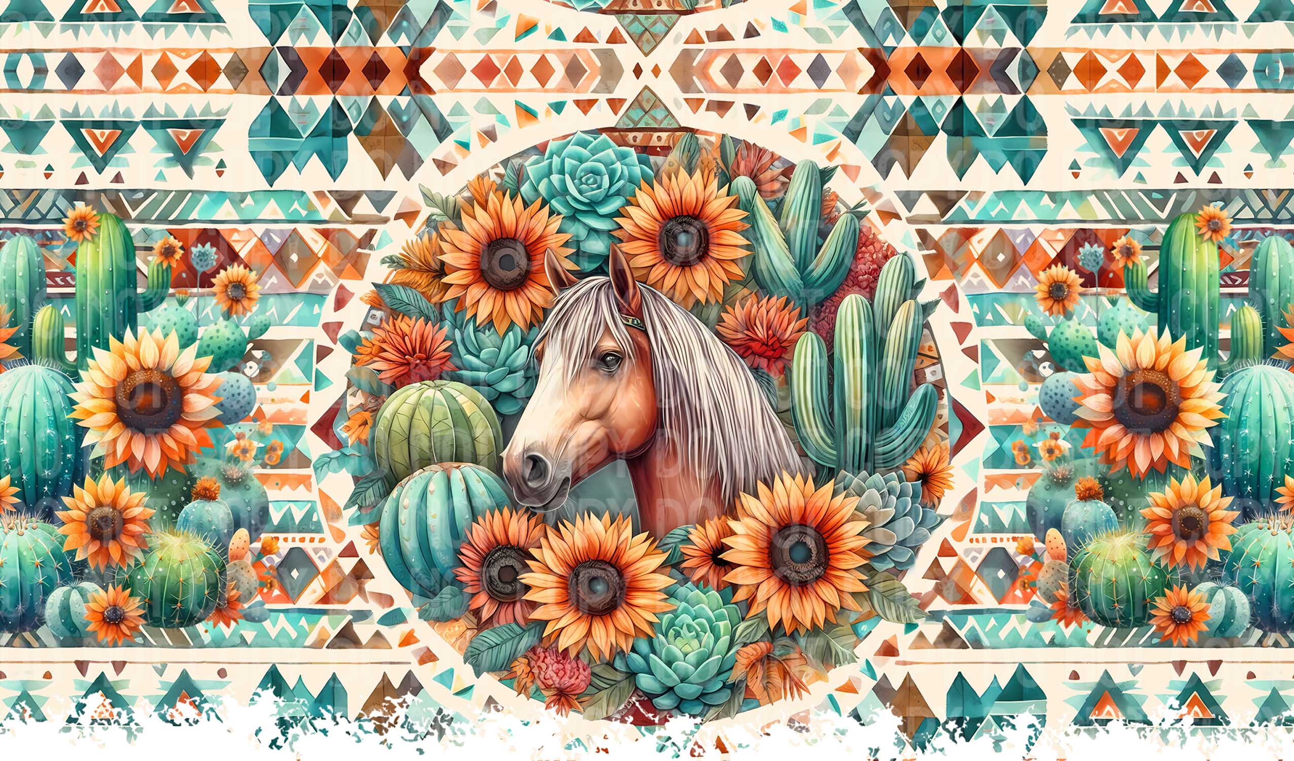 Aztec Horse – Oh My Stars Craft Supplies