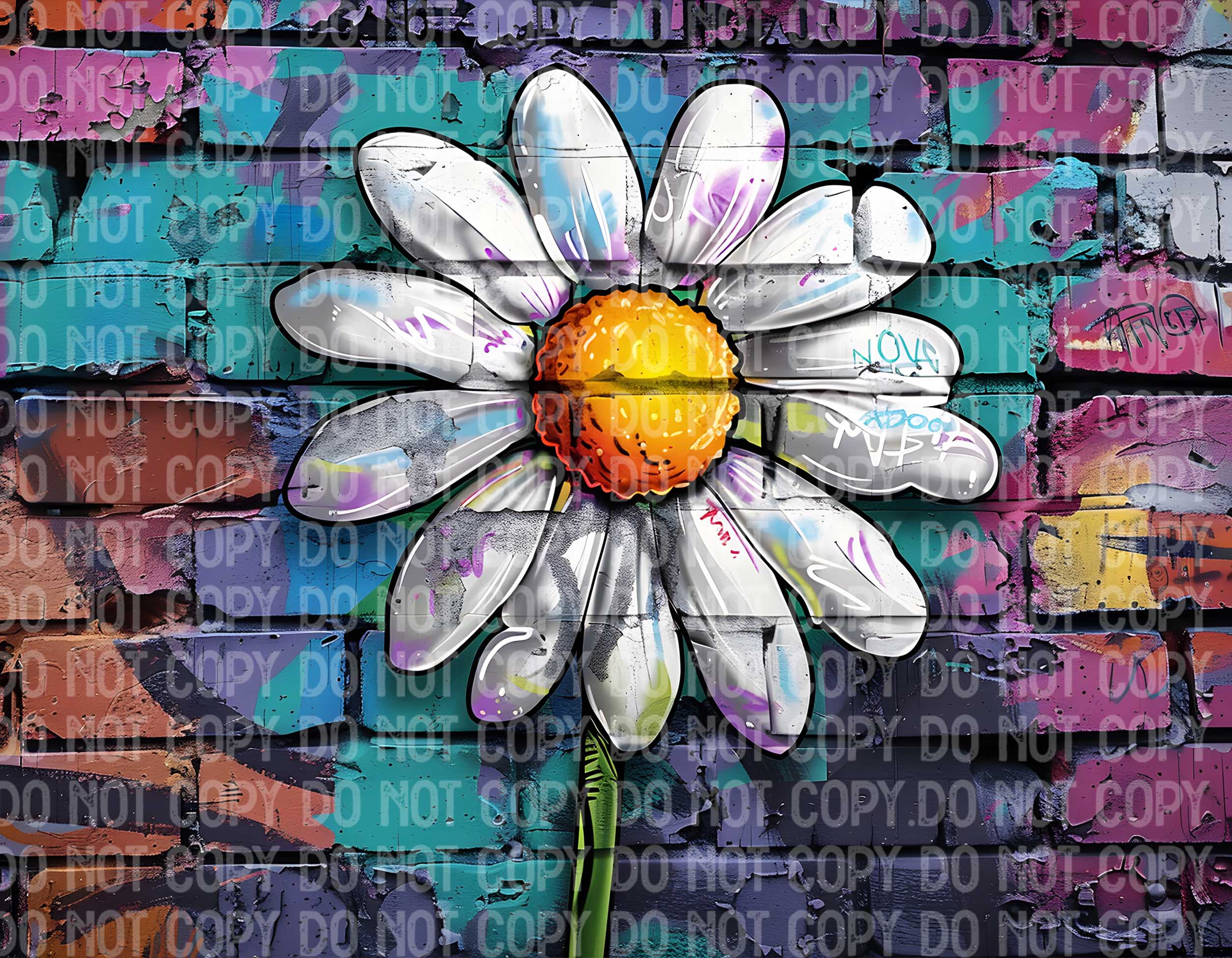 Graffiti Flower – Oh My Stars Craft Supplies