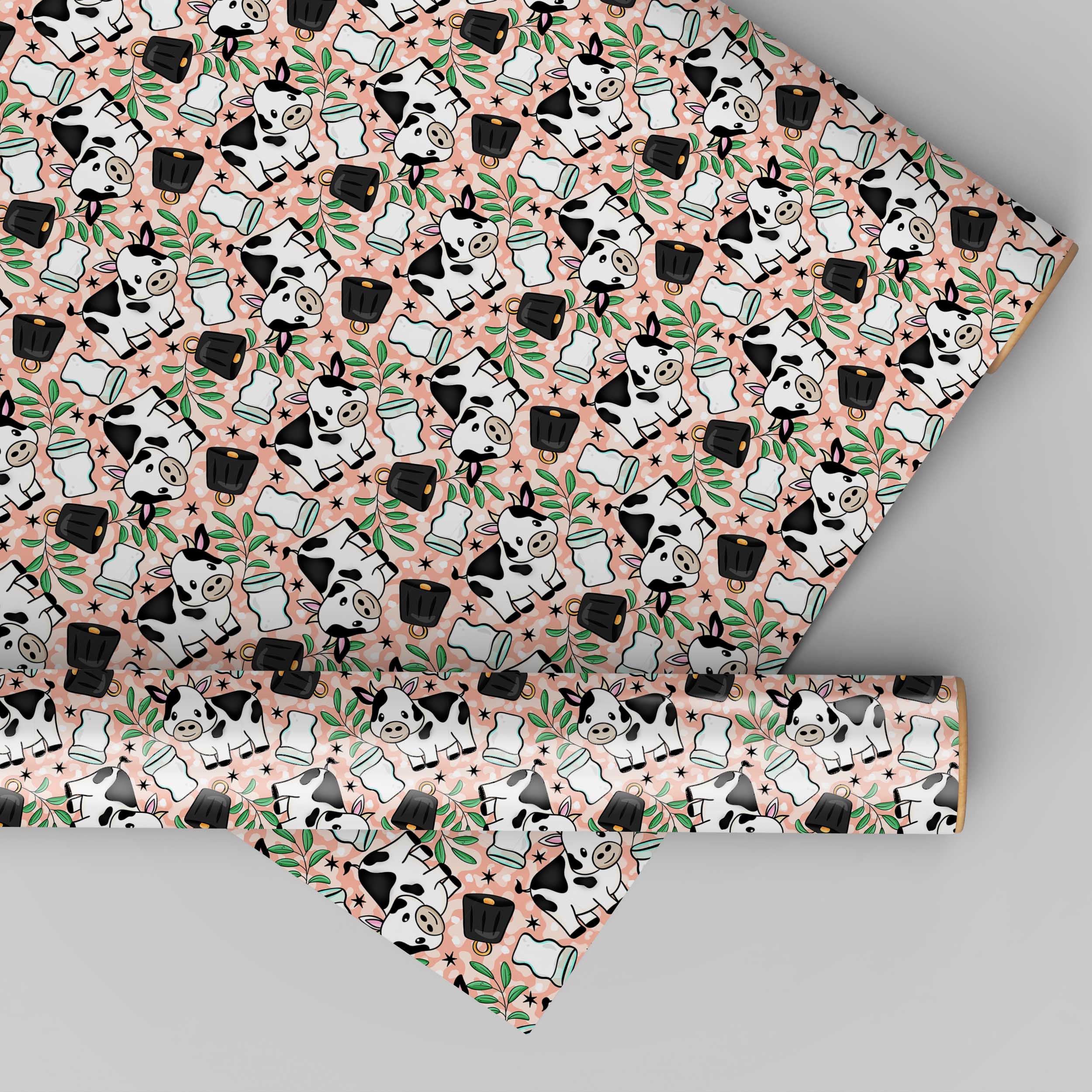 Peach Cow – Oh My Stars Craft Supplies