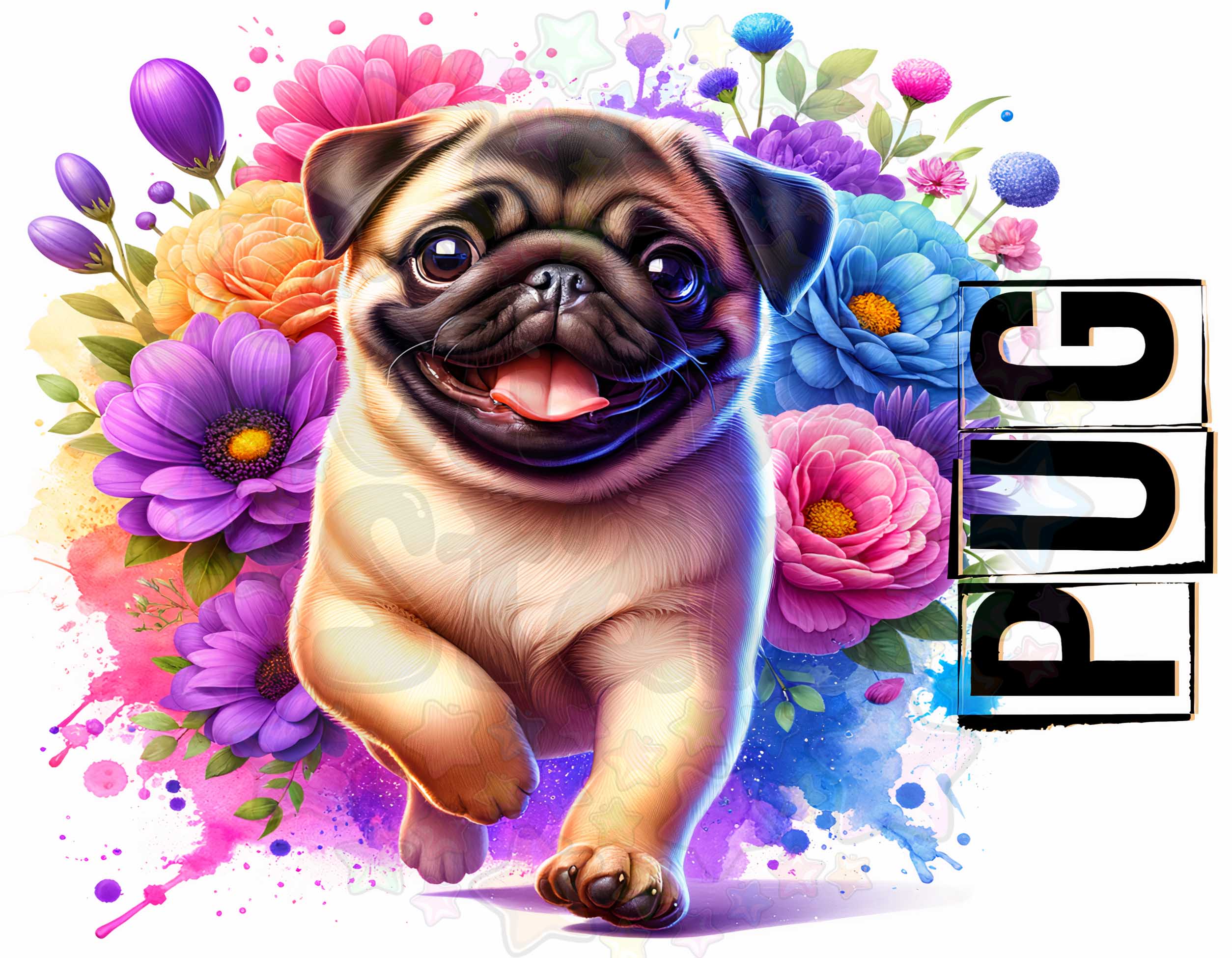 Pug – Oh My Stars Craft Supplies