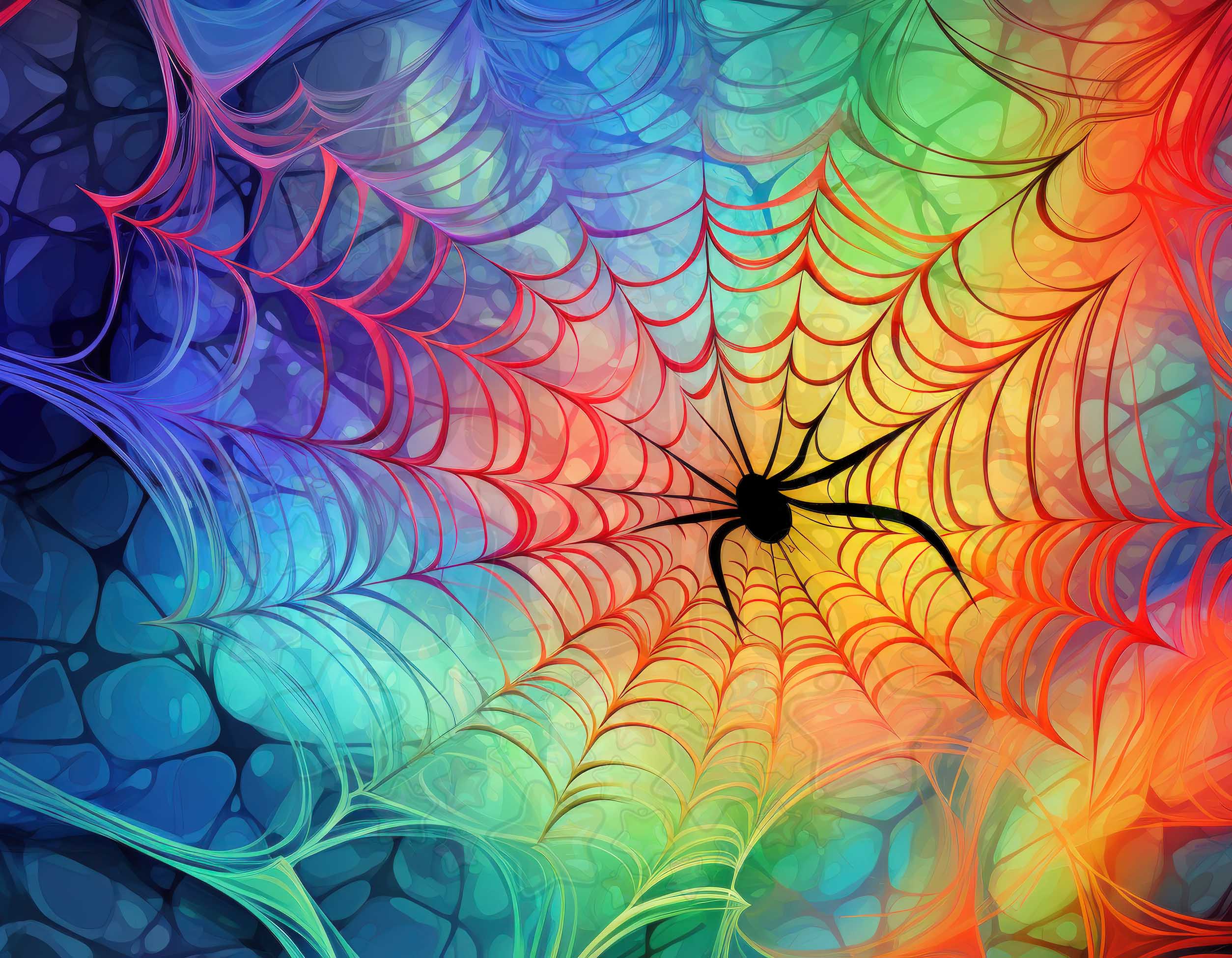 Rainbow Spider – Oh My Stars Craft Supplies