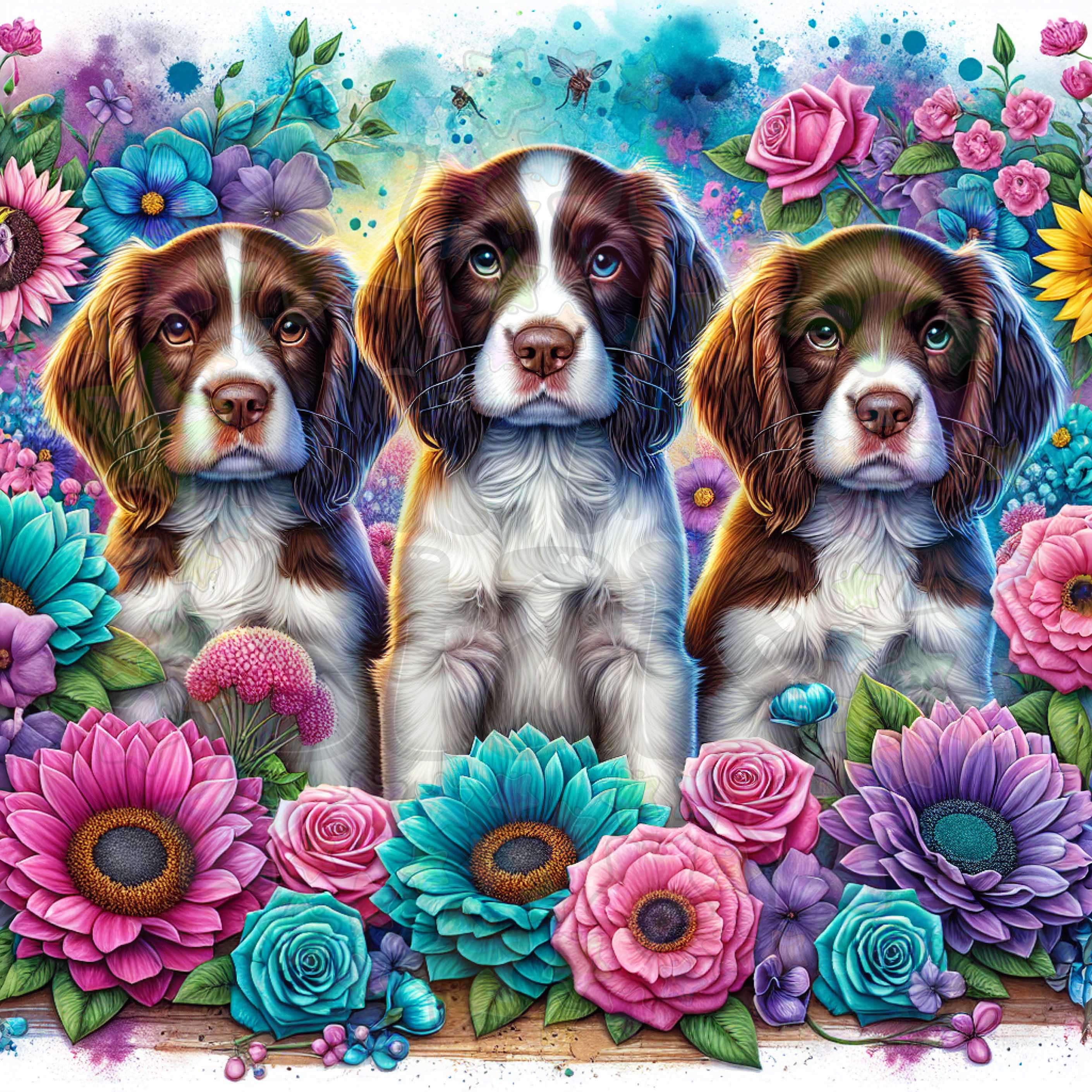 Springer Spaniels – Oh My Stars Craft Supplies