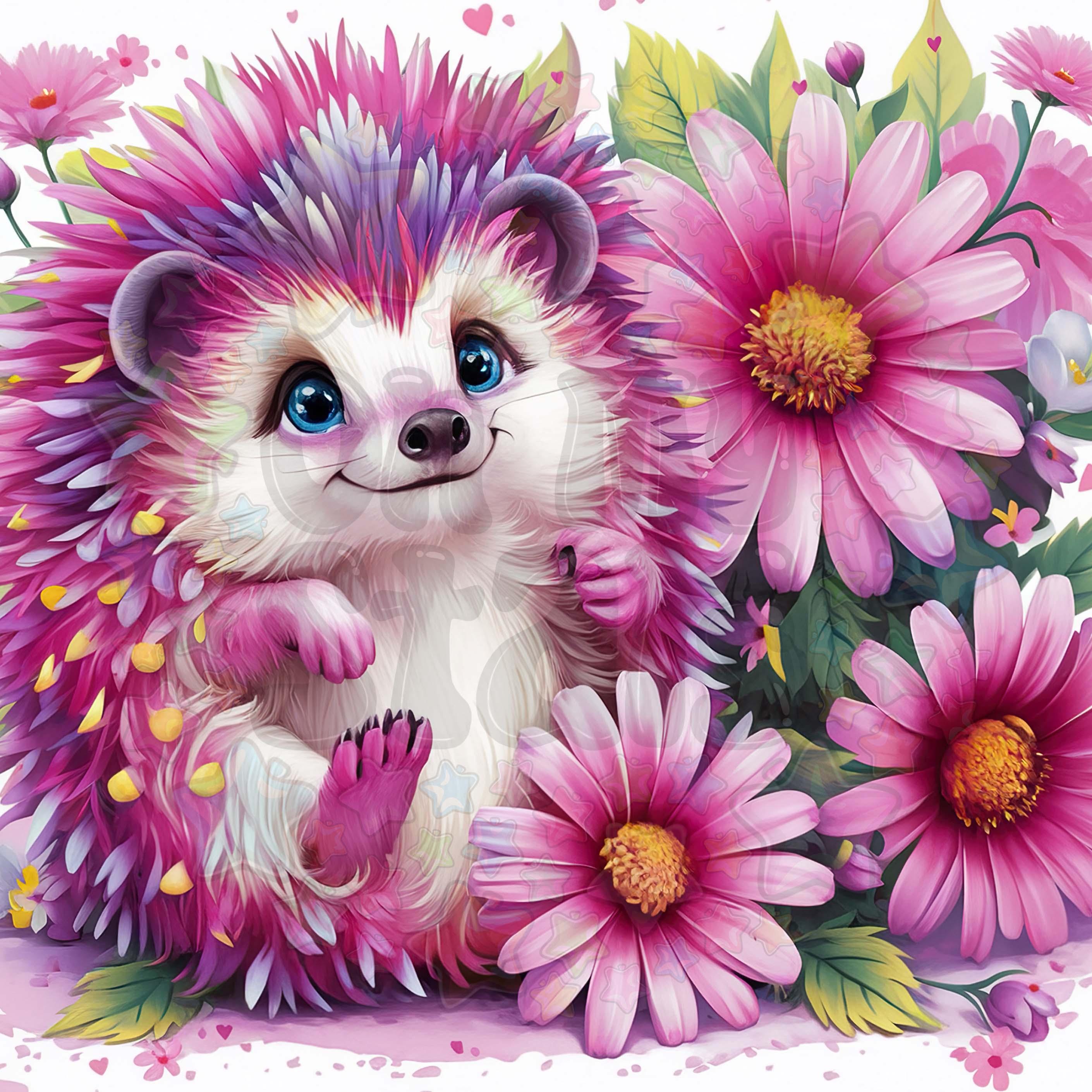 Pink Hedgehog – Oh My Stars Craft Supplies
